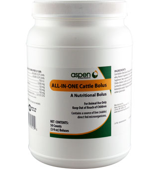 ALL-IN-ONE CATTLE BOLUS 50 COUNT - Animal Health International, Inc.