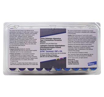 ULTRA™ DURAMUNE® DAP + C/4L 1/2ML 25 X 1 DOSE - Animal Health ...
