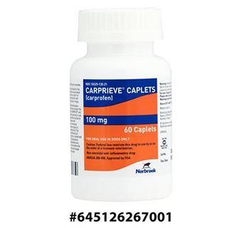 CARPRIEVE® CAPLETS (CARPROFEN) 100 MG 60/BOTTLE (RX) - Animal Health ...